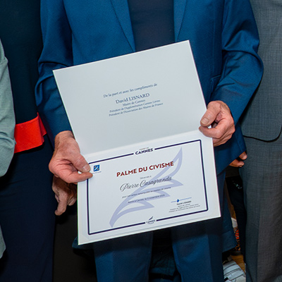 Palmes du civisme : la Mairie de Cannes honore dix Cannois pour leur ...