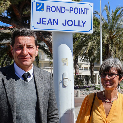 Dénomination du rond-point Jean Jolly