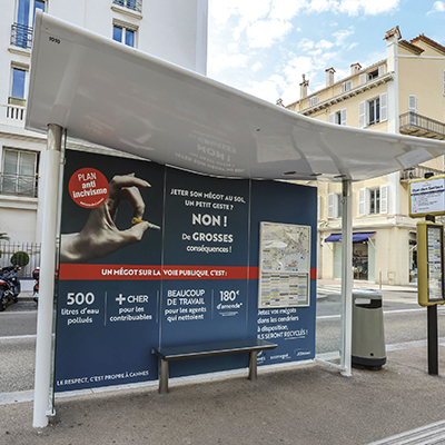 Visuels et messages impactants, cendriers innovants : Cannes agit ...